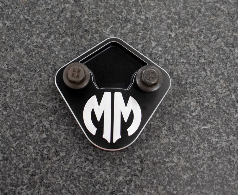 Cummins Lift Pump Block off Plate with Black Anodize – Mountain Machine