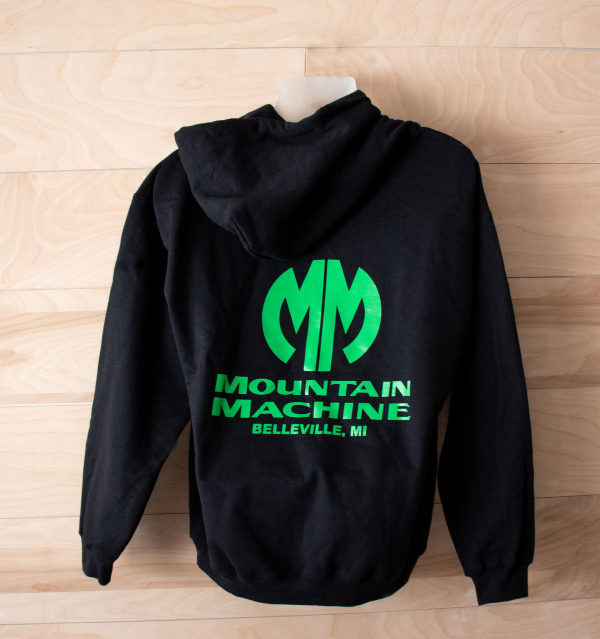 Silkscreen Logo Hoodie – Mountain Machine